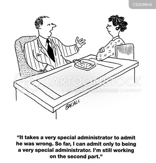 Administrator Cartoons and Comics - funny pictures from CartoonStock