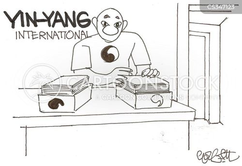 Ying Yang Cartoons and Comics - funny pictures from CartoonStock
