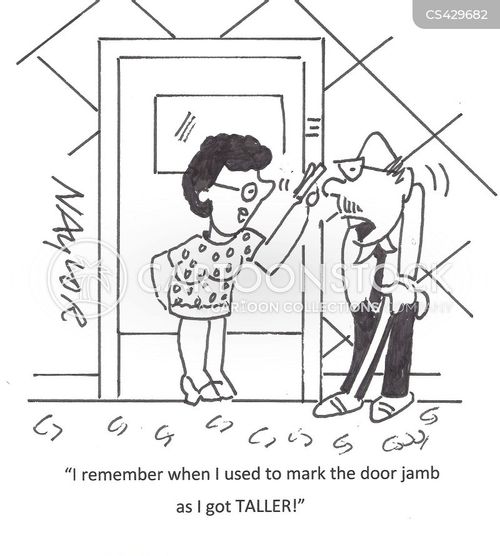 Height Loss Cartoons and Comics - funny pictures from CartoonStock