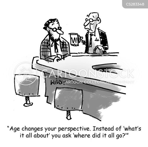 Growing Older Cartoons and Comics - funny pictures from CartoonStock