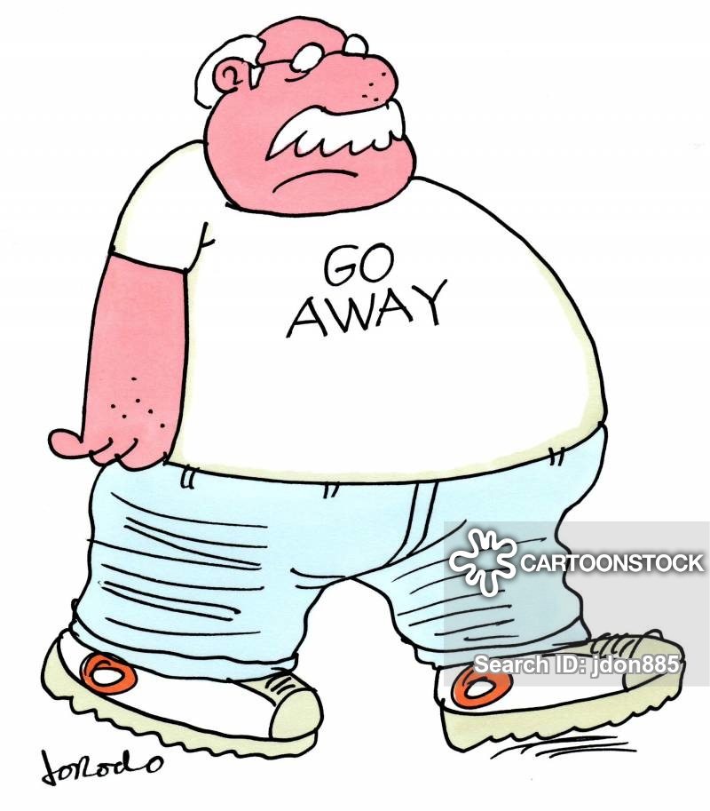 Misanthrope Cartoons and Comics - funny pictures from CartoonStock