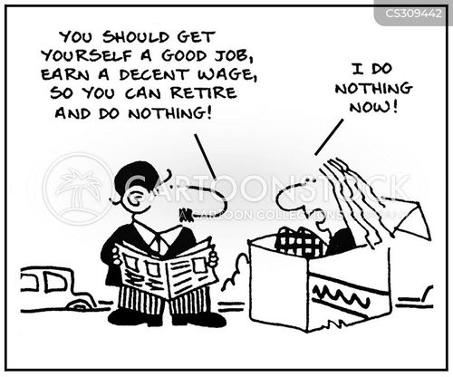 Decent Work Cartoons and Comics - funny pictures from CartoonStock