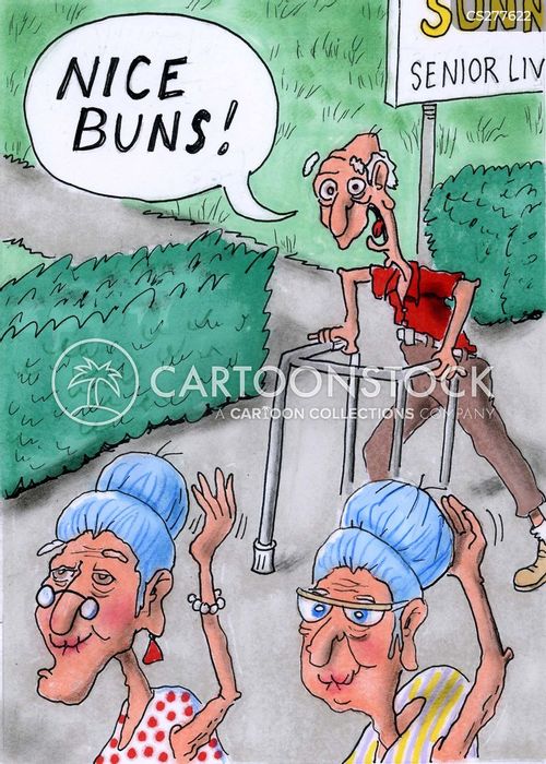 Hair Bun Cartoons and Comics - funny pictures from CartoonStock