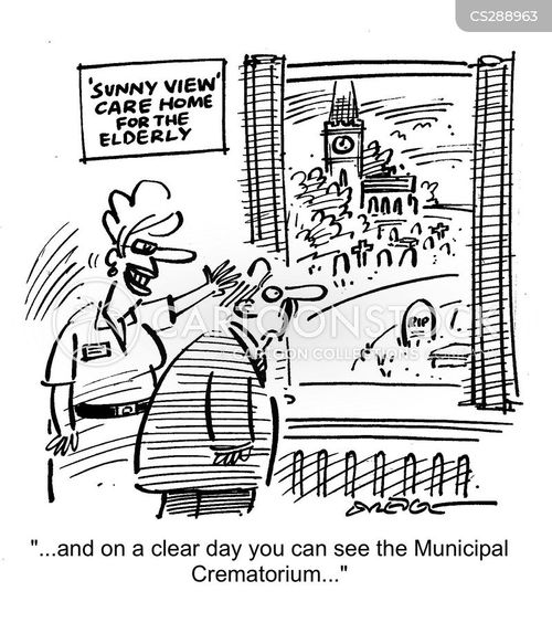 Crematorium Cartoons and Comics - funny pictures from CartoonStock