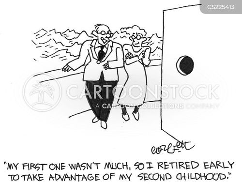 Second Childhood Cartoons and Comics - funny pictures from CartoonStock