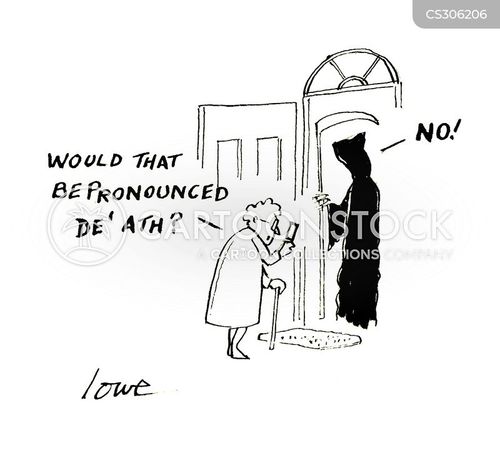 Knocking On Deaths Door Cartoons and Comics - funny pictures from ...