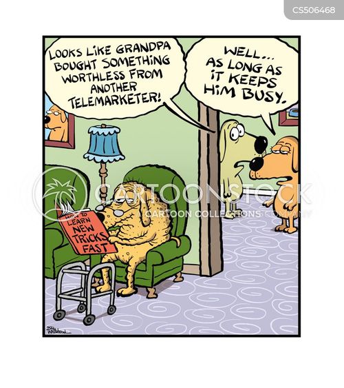 Old Dog Cartoons and Comics - funny pictures from CartoonStock