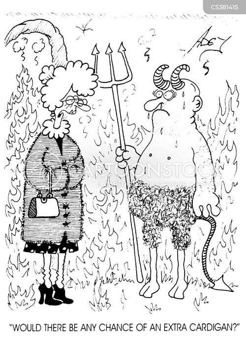 Cardigan Cartoons and Comics - funny pictures from CartoonStock