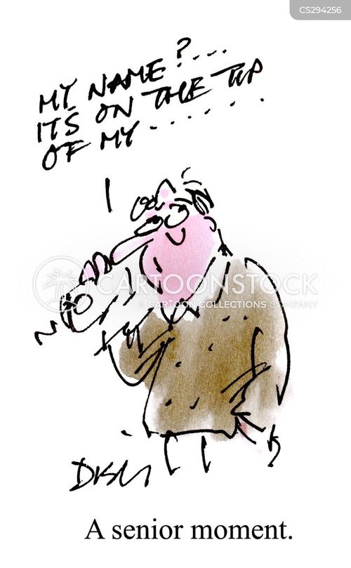 Forgettfulness Cartoons and Comics - funny pictures from CartoonStock