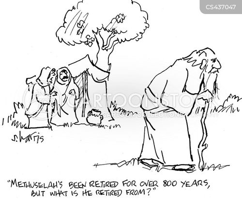 Methuselah Cartoons and Comics - funny pictures from CartoonStock
