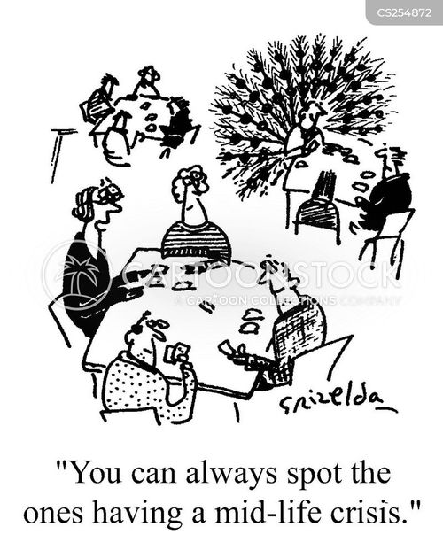 Midlife Crisis Cartoons and Comics - funny pictures from CartoonStock
