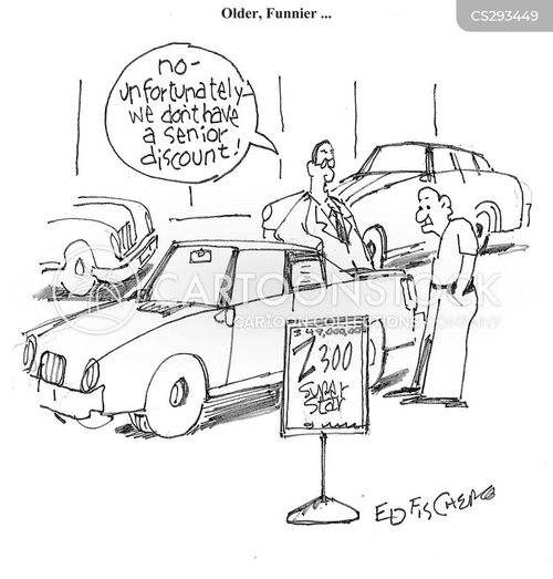 Senior Discount Cartoons and Comics - funny pictures from CartoonStock