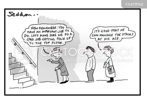 Mobility Issues Cartoons and Comics - funny pictures from CartoonStock