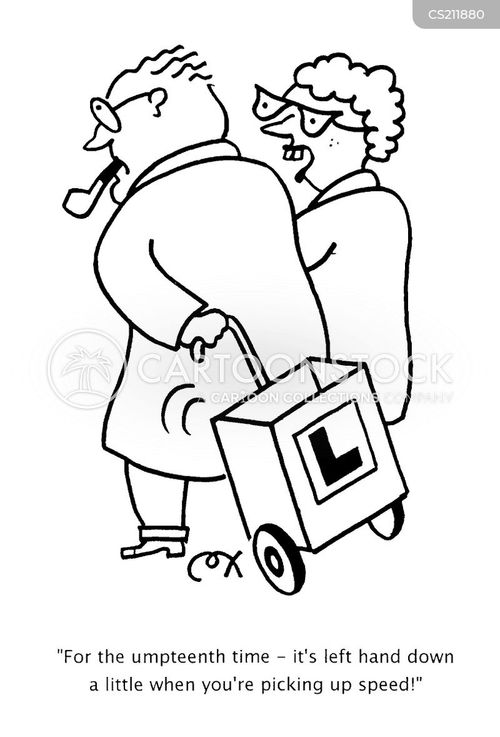 L Plates Cartoons and Comics - funny pictures from CartoonStock