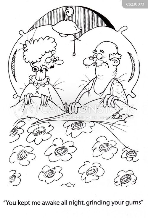Teeth Grinding Cartoons and Comics - funny pictures from CartoonStock