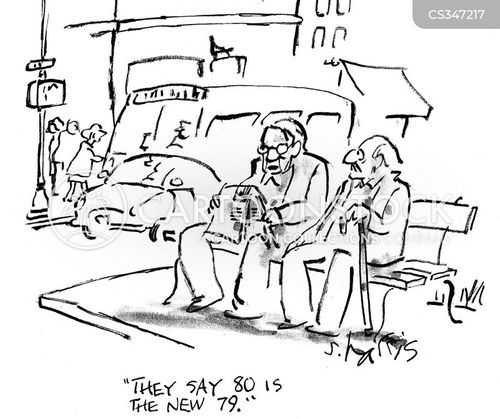 Turning 80 Cartoons and Comics - funny pictures from CartoonStock