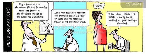 Financial Planning Cartoons and Comics - funny pictures from CartoonStock