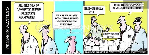 Life Expectancy Cartoons and Comics - funny pictures from CartoonStock