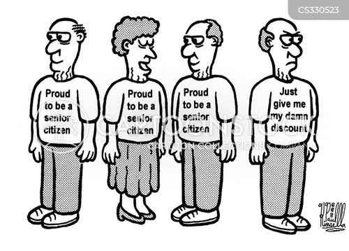 Senior Citizen Cartoons and Comics - funny pictures from CartoonStock
