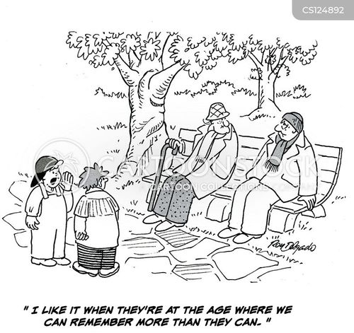 Memory Loss Cartoons and Comics - funny pictures from CartoonStock