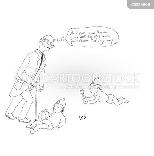 Police Retirement Cartoons and Comics - funny pictures from CartoonStock