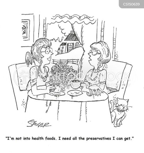 Preservatives Cartoons and Comics - funny pictures from CartoonStock