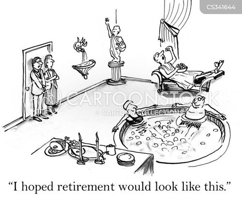 Retirement Cartoons and Comics - funny pictures from CartoonStock