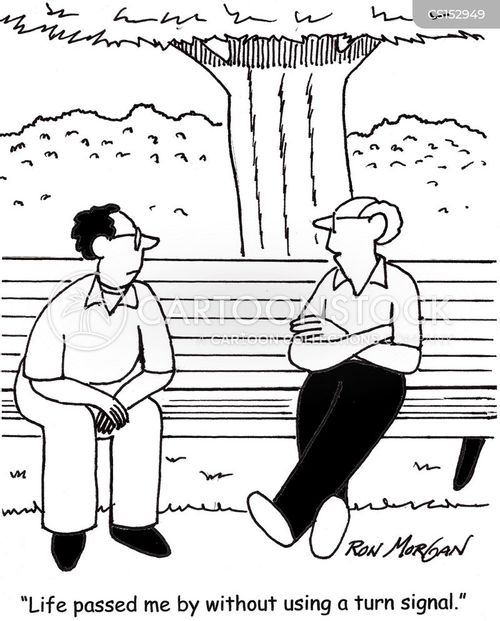 Turn Signal Cartoons and Comics - funny pictures from CartoonStock