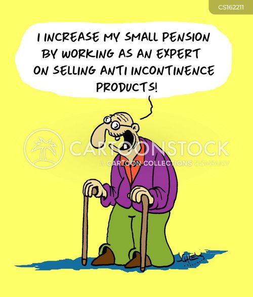 Incontinence Cartoons and Comics - funny pictures from CartoonStock