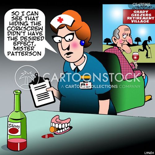 Retirement Village Cartoons and Comics - funny pictures from CartoonStock