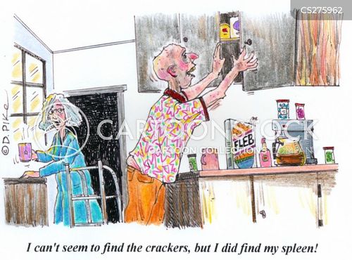 Spleen Cartoons and Comics - funny pictures from CartoonStock