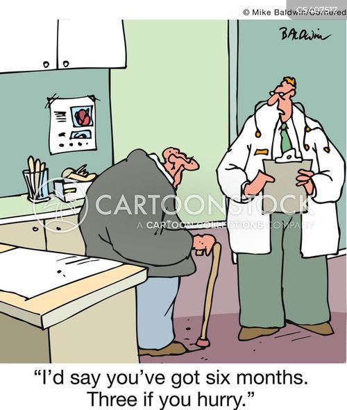 Cancer Waiting Time Cartoons and Comics - funny pictures from CartoonStock