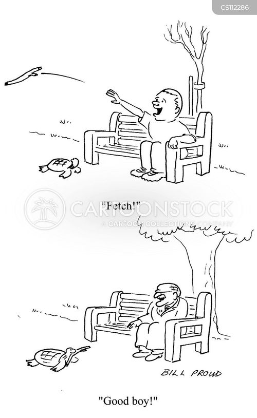 Throwing Sticks Cartoons and Comics - funny pictures from CartoonStock