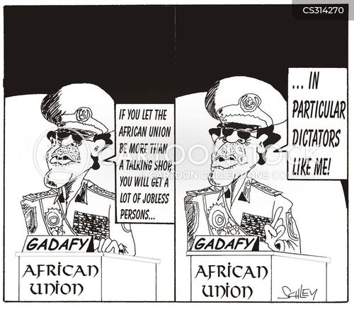 African Union Cartoons and Comics - funny pictures from CartoonStock
