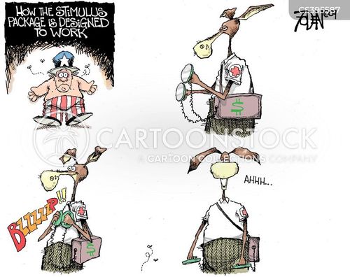 American Jobs Plan Cartoons and Comics - funny pictures from CartoonStock