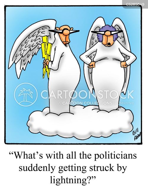 Divine Punishment Cartoons and Comics - funny pictures from CartoonStock