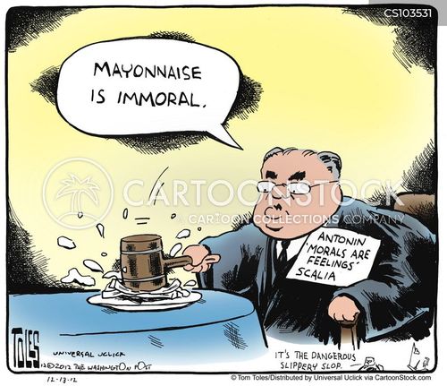 Cartoon Of Scalia