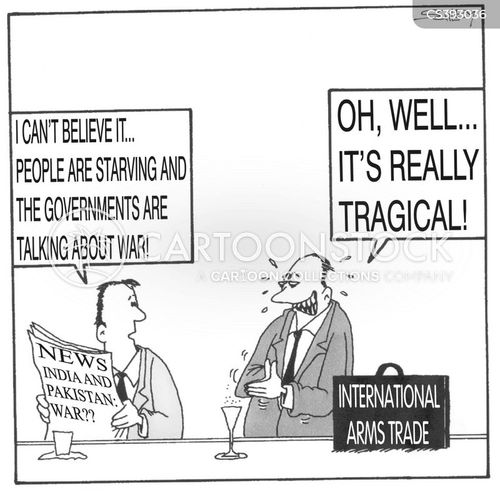 Arms Trade Cartoons and Comics - funny pictures from CartoonStock