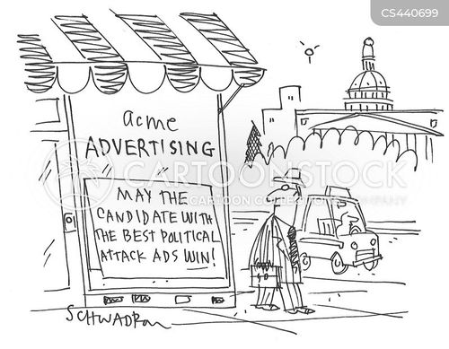 Tv Advertising Cartoons and Comics - funny pictures from CartoonStock