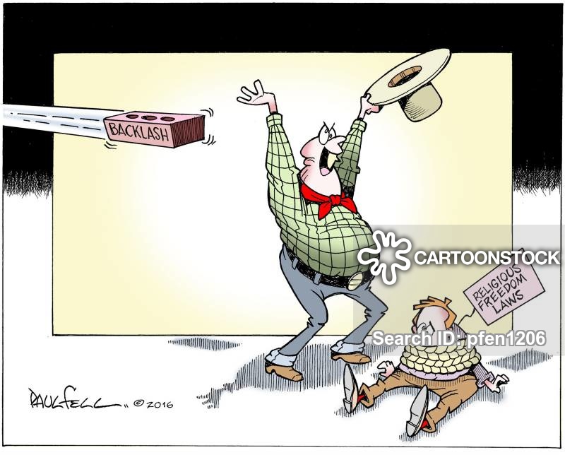 Backlash Cartoons and Comics - funny pictures from CartoonStock