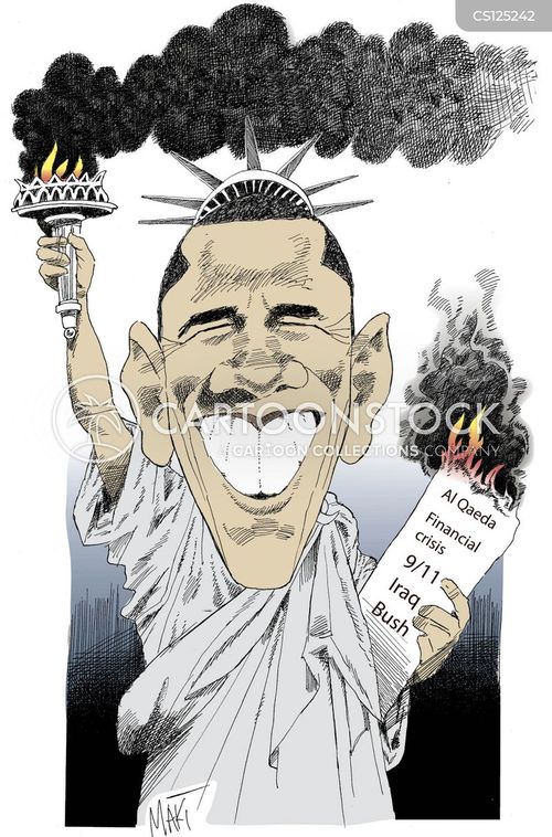 President Barack Obama Cartoons and Comics - funny pictures from ...