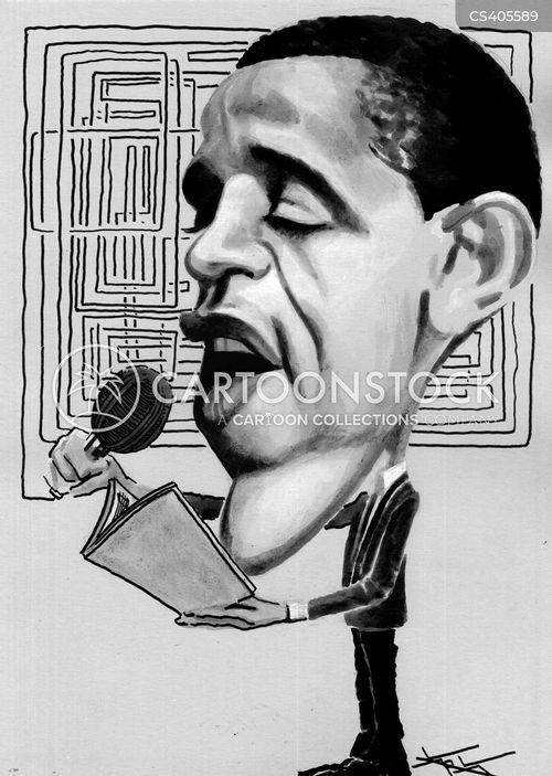Barack Obama Caricature Cartoons and Comics - funny pictures from ...