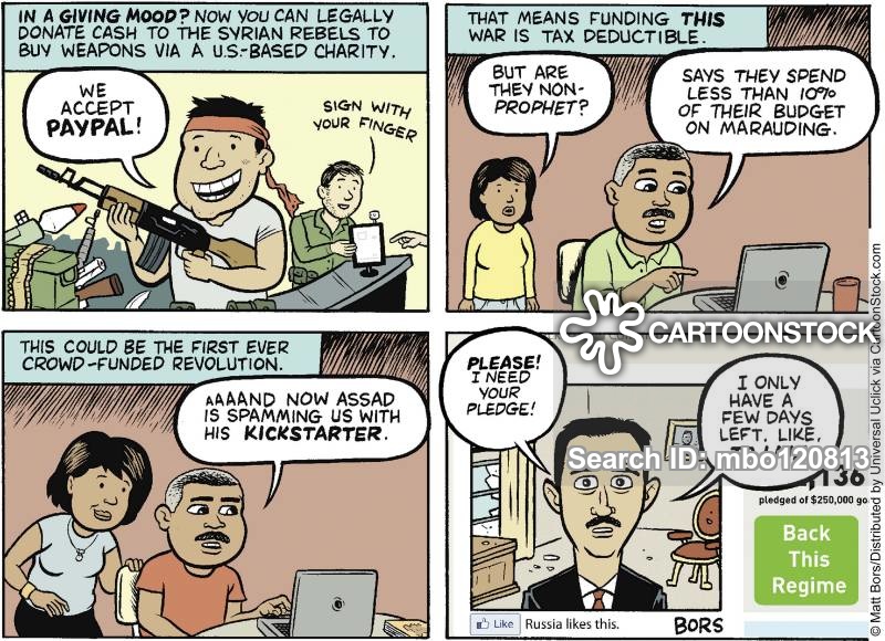 Syrian Civil War Cartoons and Comics - funny pictures from CartoonStock