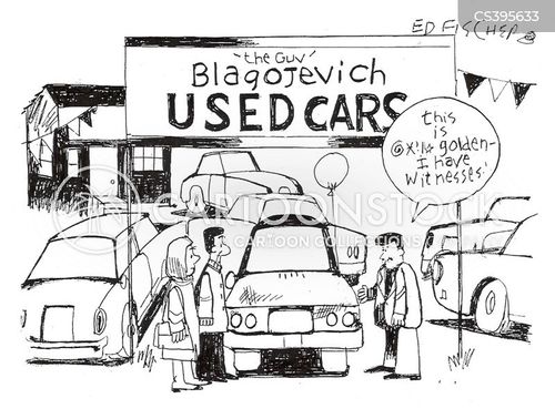 Pre Condition Used Car Cartoons