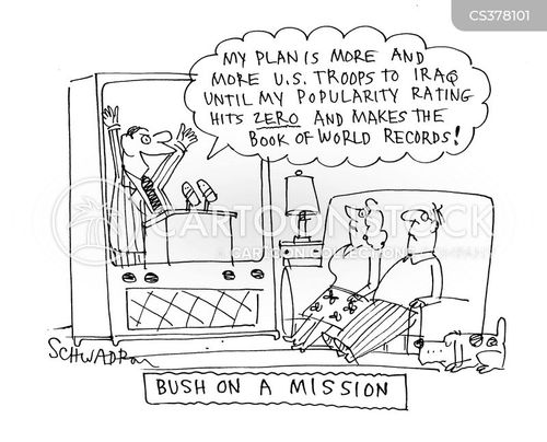 Dubya Cartoons and Comics - funny pictures from CartoonStock