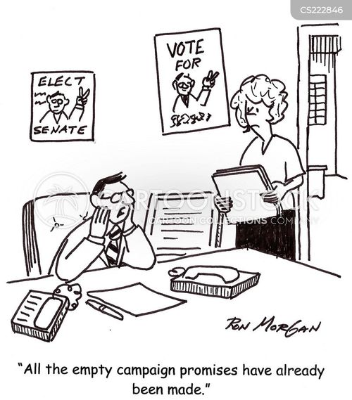Empty Promises Cartoons and Comics - funny pictures from CartoonStock