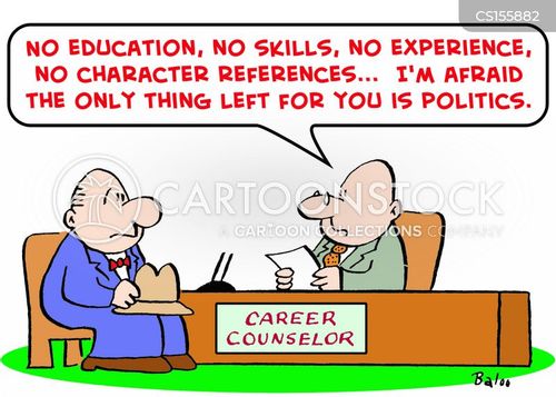 Careers Counsellor Cartoons and Comics - funny pictures from CartoonStock