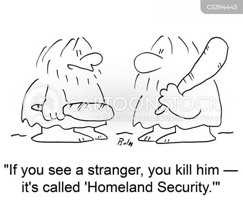 Homeland Security Cartoons and Comics - funny pictures from CartoonStock