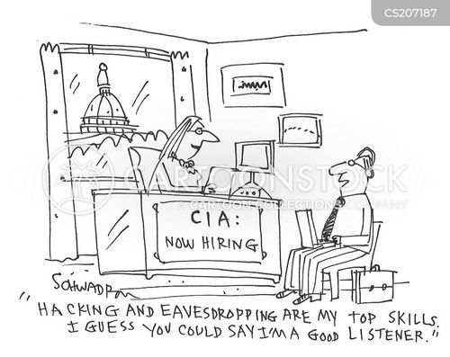 Eavesdropping Cartoons and Comics - funny pictures from CartoonStock