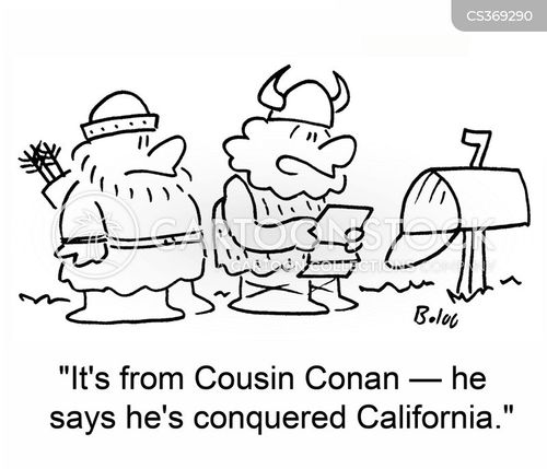 Conan Cartoons and Comics - funny pictures from CartoonStock